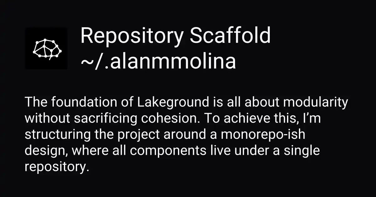 Repository Scaffold ~/.alanmmolina